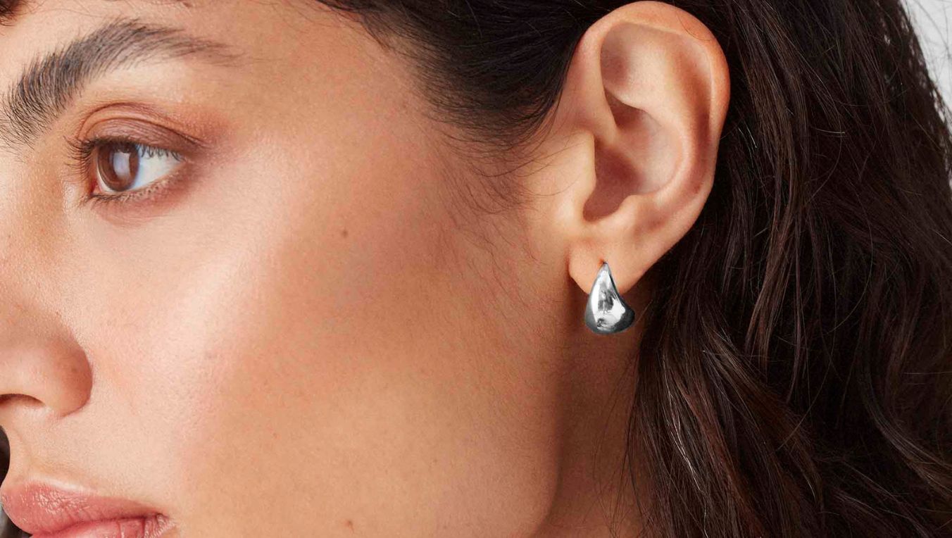 Silver Stud Earrings | Sterling Silver Stud Earrings – Muru Jewellery