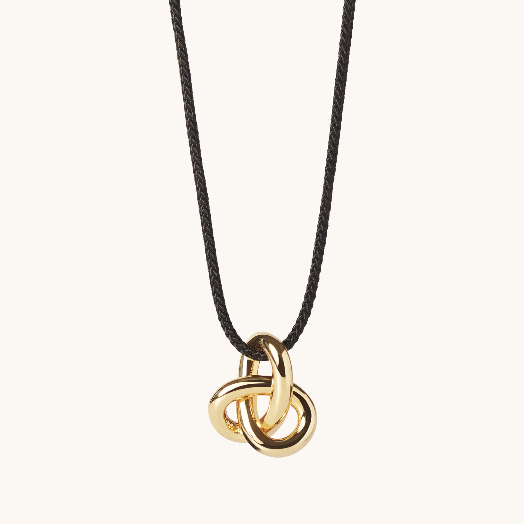 Amara Cord Necklace Gold – Muru Jewellery