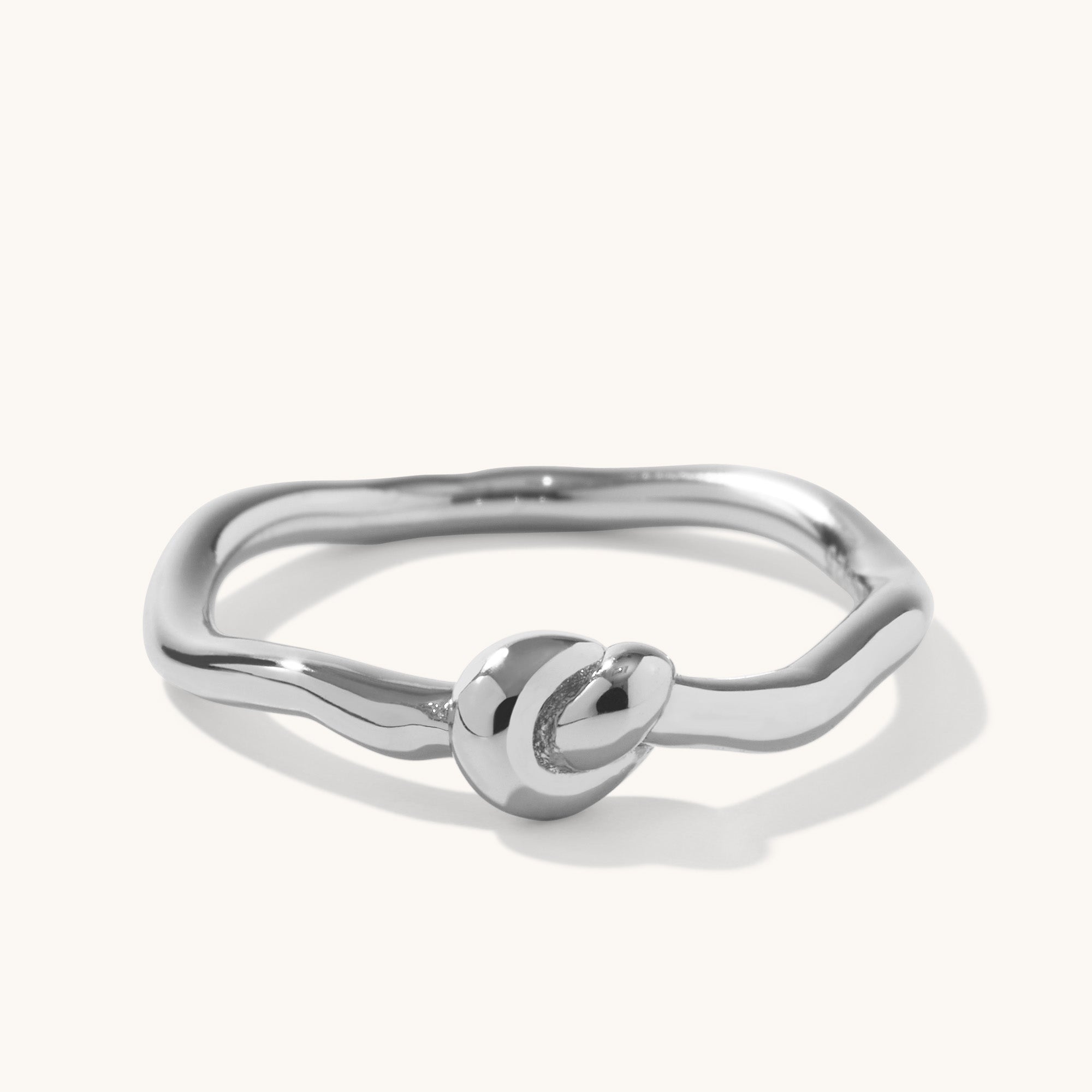 Eternity Knot Ring Silver – Muru Jewellery