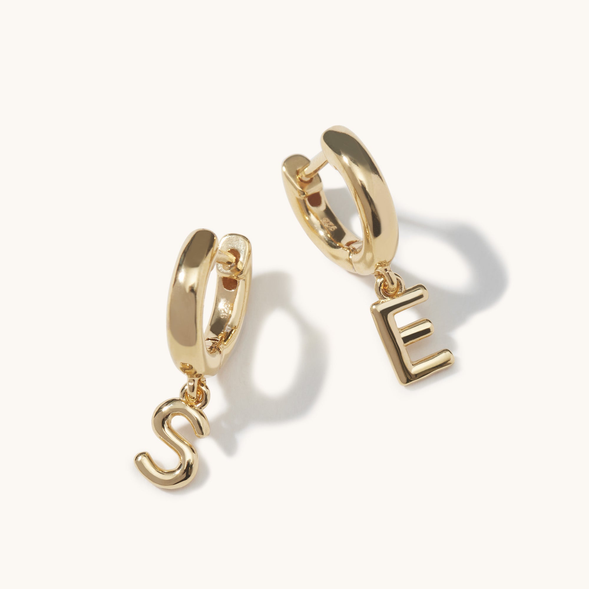 Love Letter Hoops Gold – Muru Jewellery