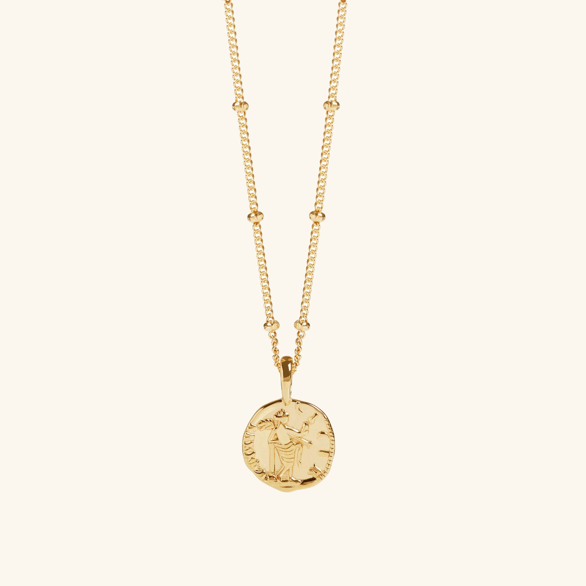 Venus Coin, 18ct Gold-Plated Vermeil On Sterling Silver, Women's ...